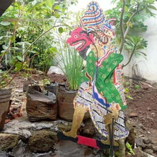 Jual Wayang Kulit Asli YAMADIPATI Biasa Ukuran 55 cm Standar Dalang ...