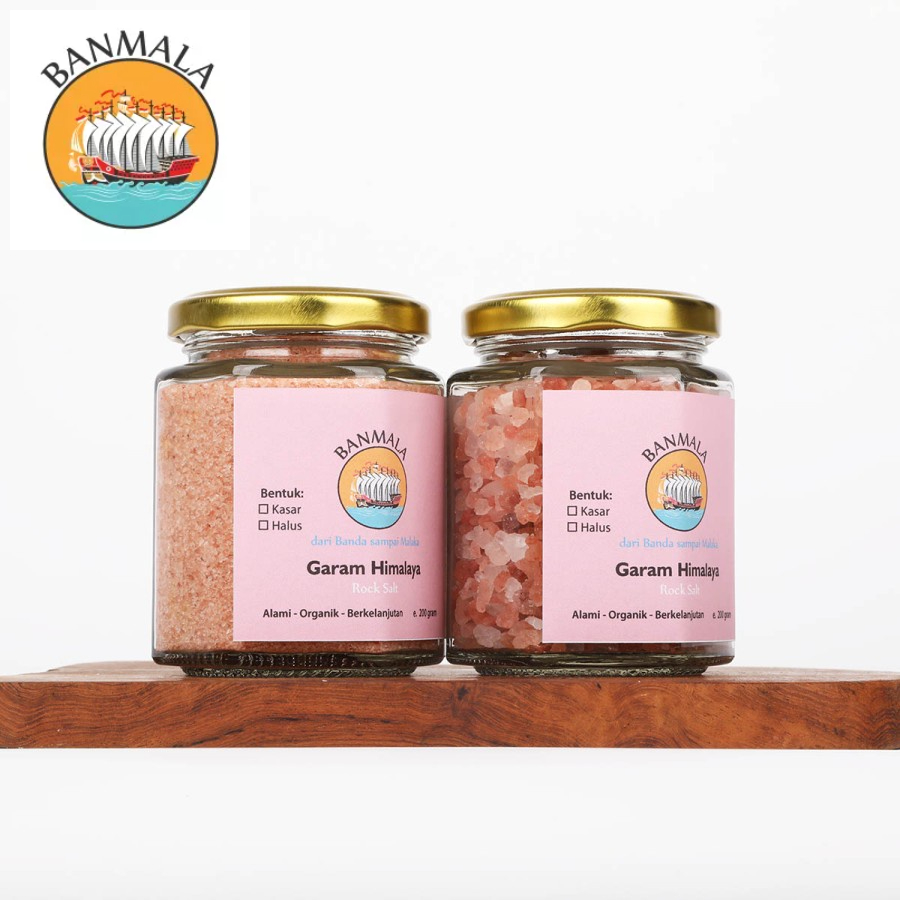 Jual Garam gunung Himalaya Premium Himalayan Pink Salt Jar Botol Kaca ...