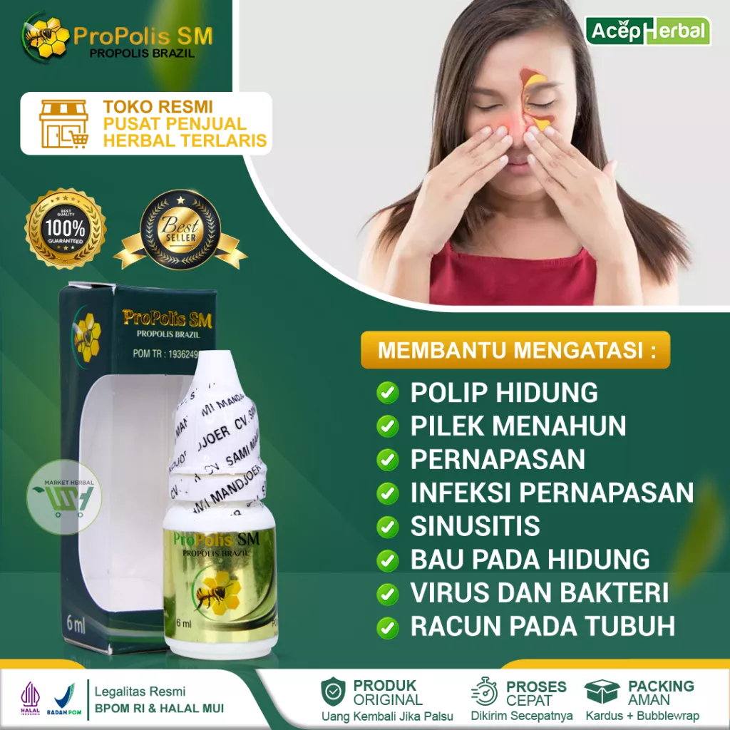 Jual Obat Polip Hidung, Sinus Akut Kronis, Hilang Penciuman, Anosmia ...