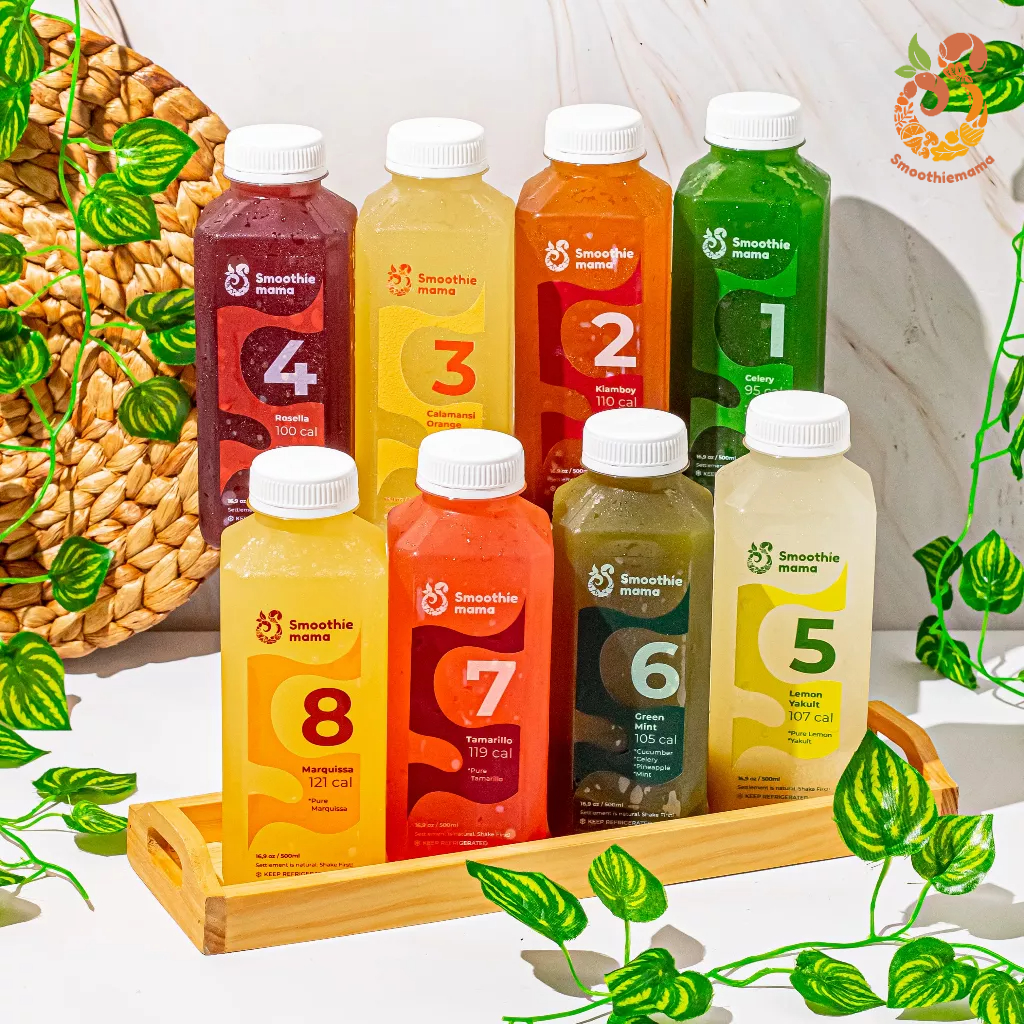 Jual SMOOTHIEMAMA Paket Jus Cleanse Super 8 Bottles Detox Diet | Shopee ...
