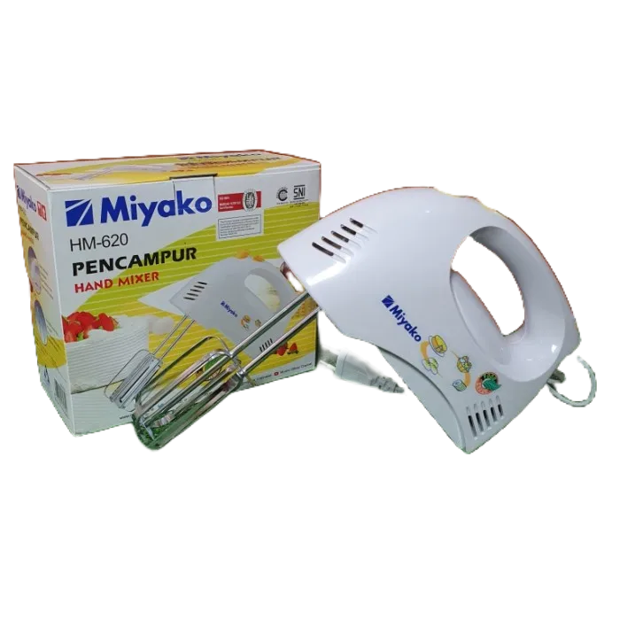 Jual HAND MIXER MIYAKO HM-620 TANGAN HM 620 ALAT PENCAMPUR PENGADUK ...