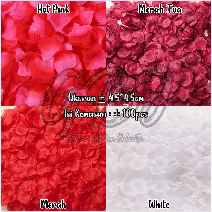 Jual Kelopak Bunga Plastik / Rose Petals (PER PACK) | Shopee Indonesia