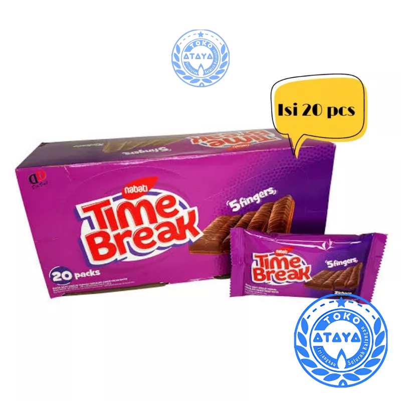 Jual IV Nabati Time Break 5 fingers / Time Break Renceng / Time Break ...
