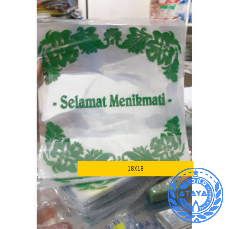 Jual IV Samir Plastik 50 Lembar / Plastik berkat / Plastik Selamat ...