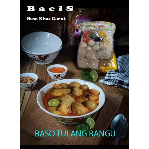 Jual BACIS TULANG RANGU baso tulang rangu yang empuk | Shopee Indonesia