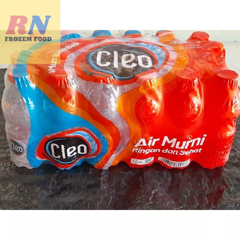 Jual CLEO Air Minum Mini 220ML 1pack isi 24Botol | Shopee Indonesia
