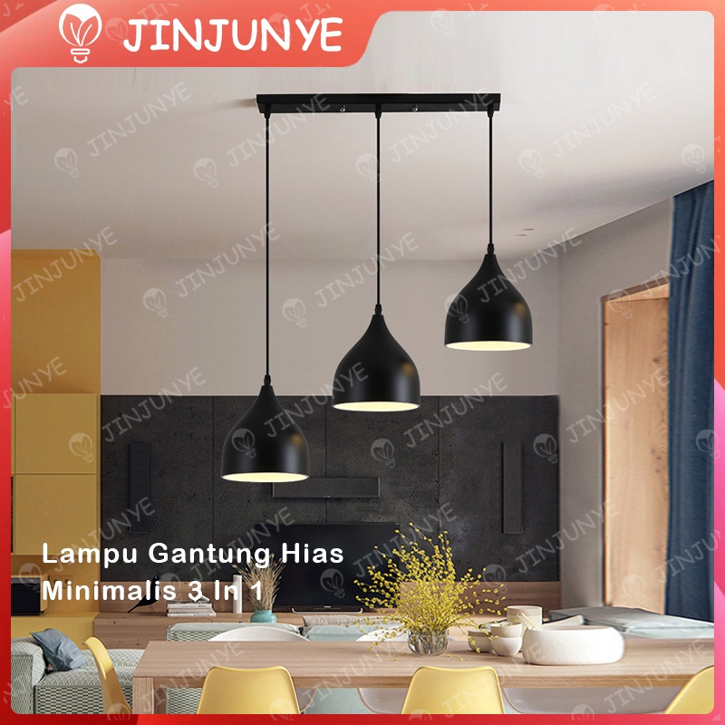Jual Lampu Gantung Hias Minimalis 3 In 1 Meja Makan Ruang Tamu Modern ...