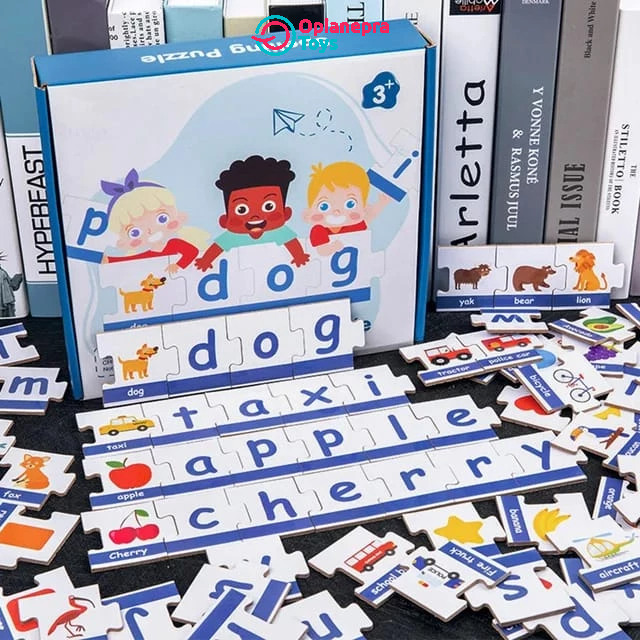 Jual ONTY Puzzle Spelling 5In1 Belajar Mengenal Huruf Mengeja Membaca ...