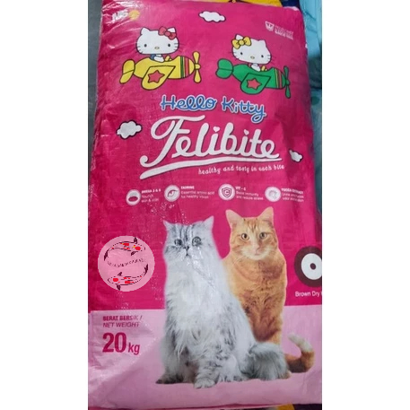 Jual Felibite Hello Kitty Donat Pakan Kucing 20 Kg | Shopee Indonesia