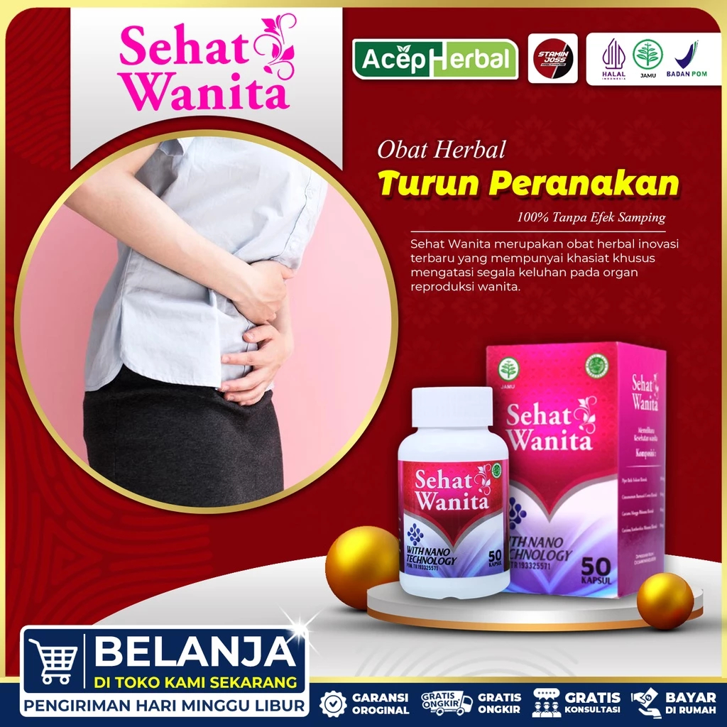 Jual Obat Sakit Turun Peranakan Wanita Setelah Melahirkan Rahim Turun ...