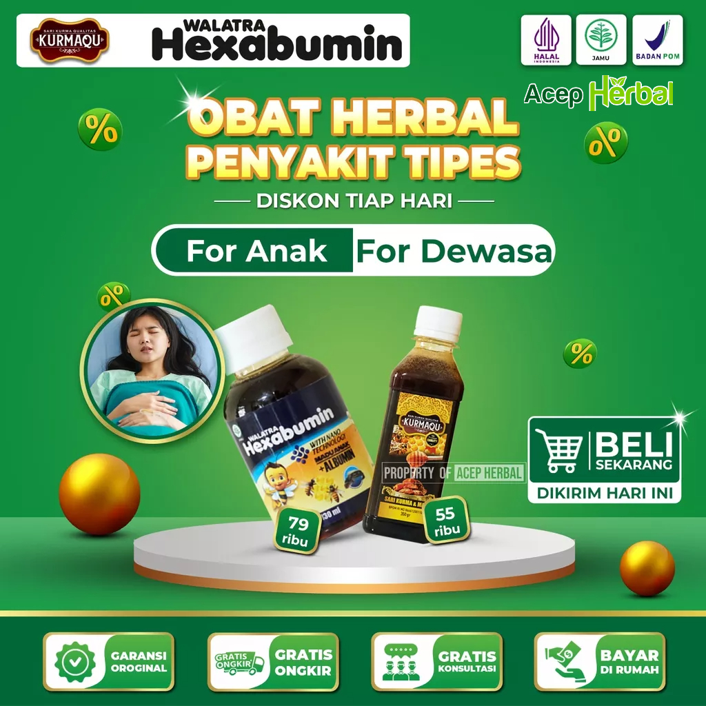 Jual Obat Tipes Thypus Tipus Anak Dewasa Demam Tifoid Migrain Meriang ...