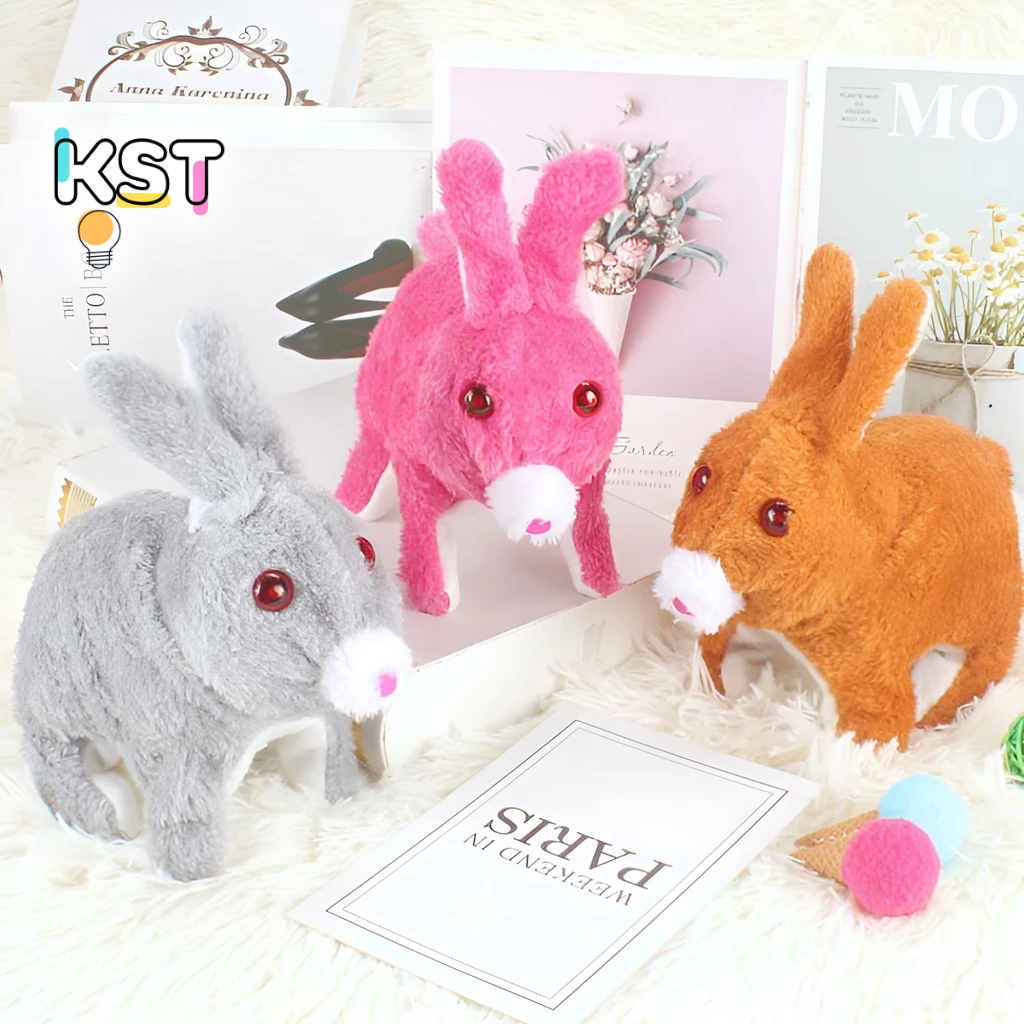 Jual [KST] Mainan Kelinci Berjalan | Rabbit Bergerak | Mainan Terbaru ...