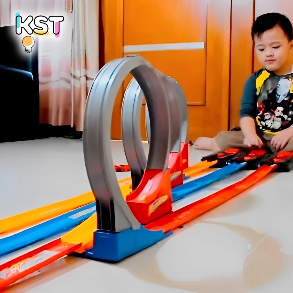 Jual [KST] Diecast Track Racing Mainan Anak Lintasan Hot Wheels | Jalur ...