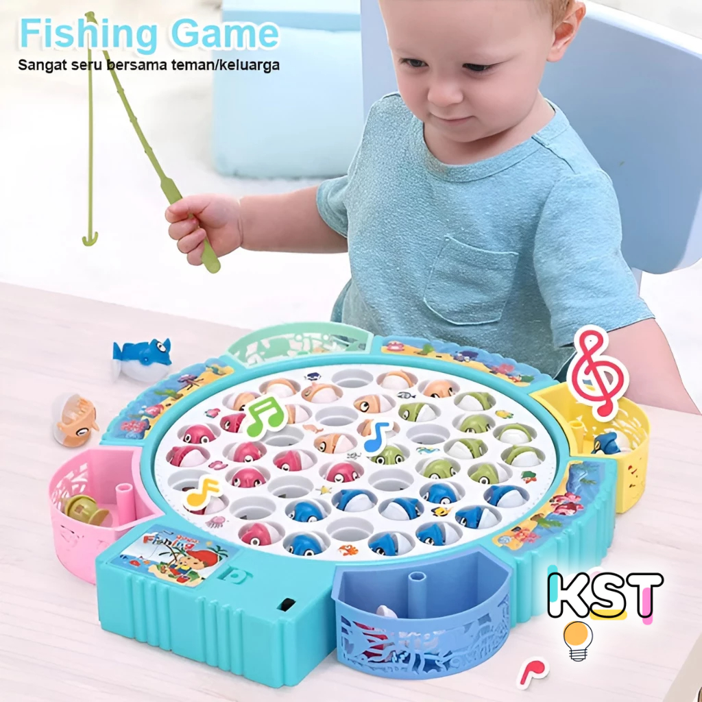Jual [KST] 44pcs Fishing Game Jumbo | Mainan Seru Untuk Keluarga ...