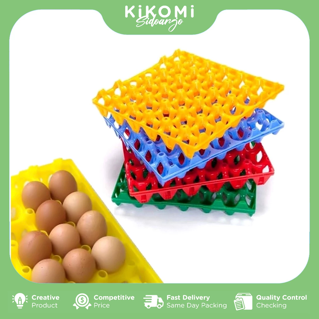 Jual RAK TELUR Plastik - Egg Tray Tatakan Tempat Penyimpanan Telur isi ...