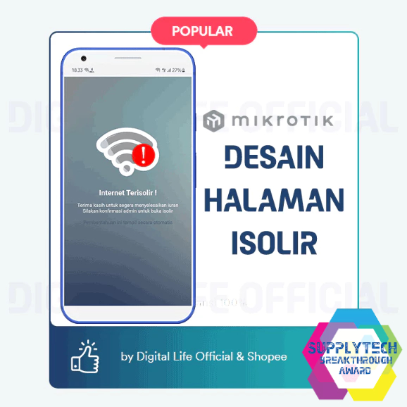 Jual Desain Halaman Isolir / Isolir Page | Shopee Indonesia