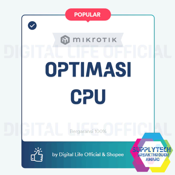 Jual Konfigurasi Mikrotik - Optimasi CPU Routerboard | Shopee Indonesia