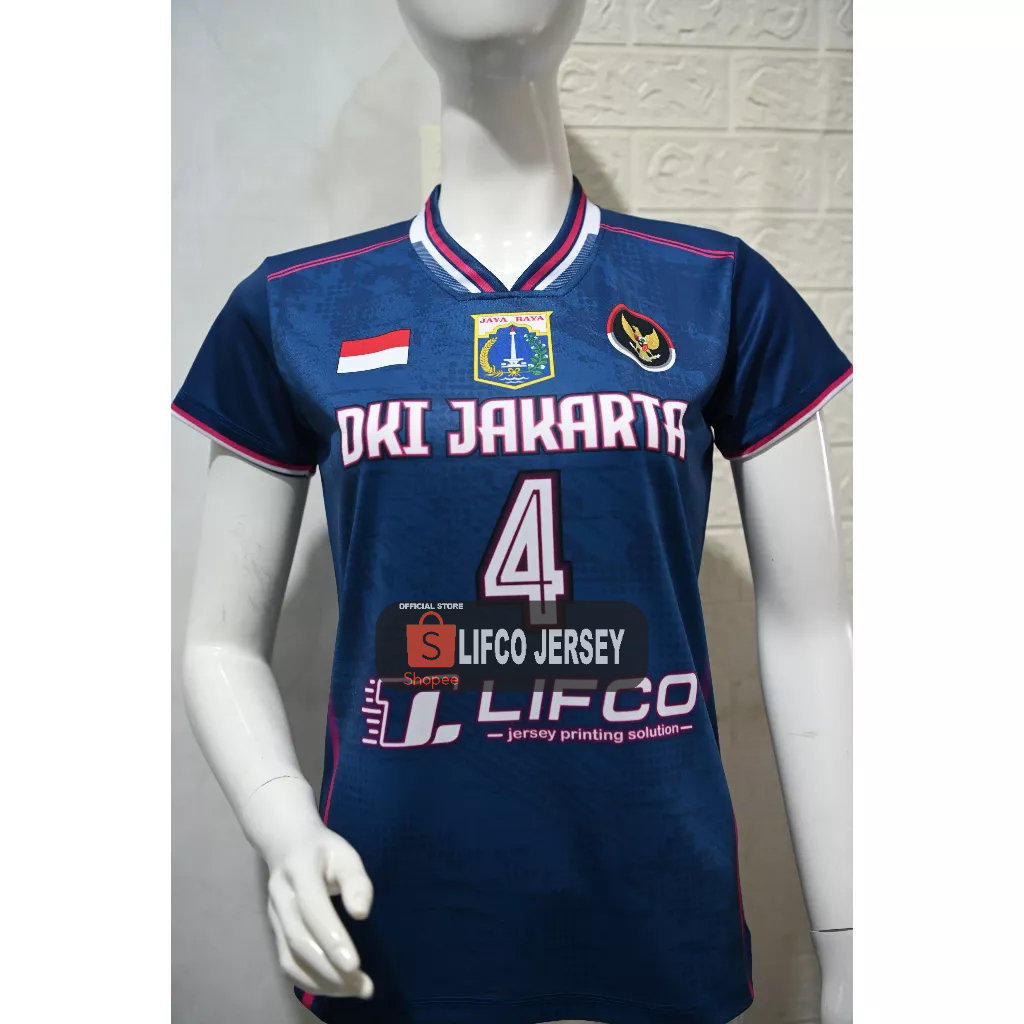 Jual JERSEY LIFCO ORIGINAL BULAN KEMERDEKAAN NUSANTARA SERIES CEWEK ...