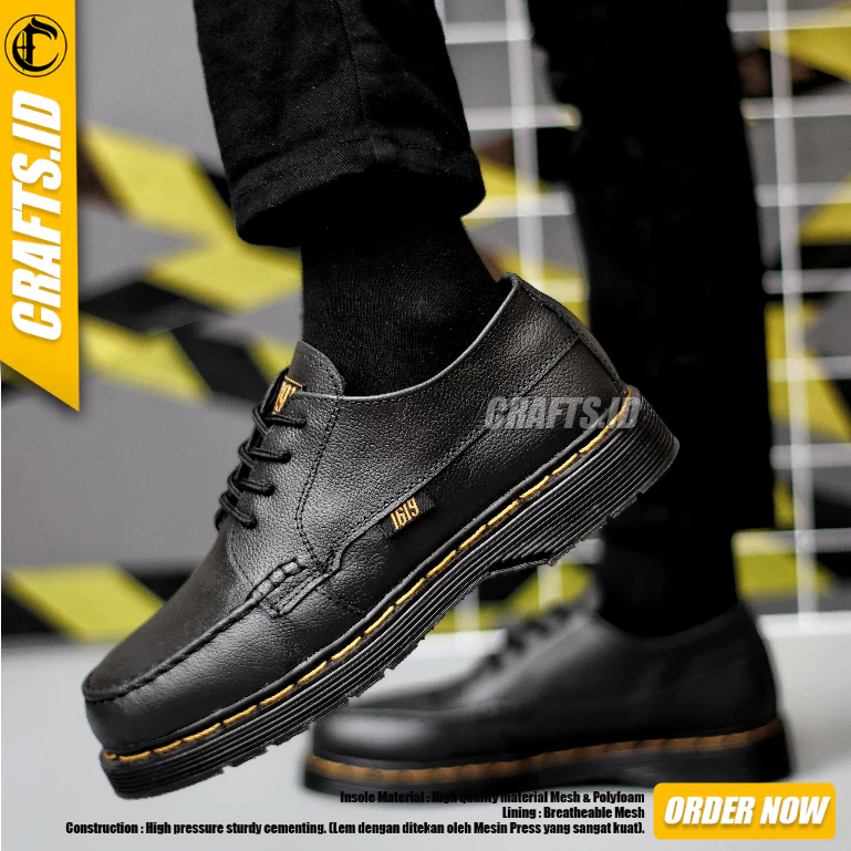 Jual CRAFTS gond - Sepatu Formal Pantofel Docmart Kulit Asli Low Boots ...
