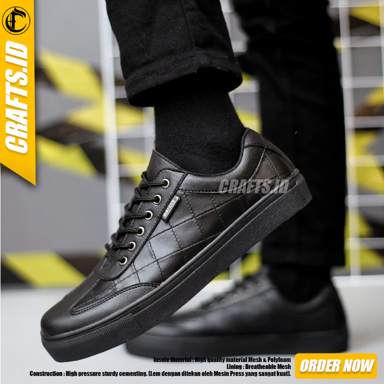 Jual CRAFTS PEDRO Sepatu Sneaker Pria Sepatu Pria Casual Sneakers Cowo/Cowok Kulit Pu Sepatu ...