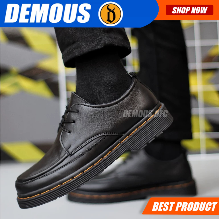 Jual DEMOUS Rukawa - Sepatu Formal Pria Pantofel Kulit Asli | Shopee ...