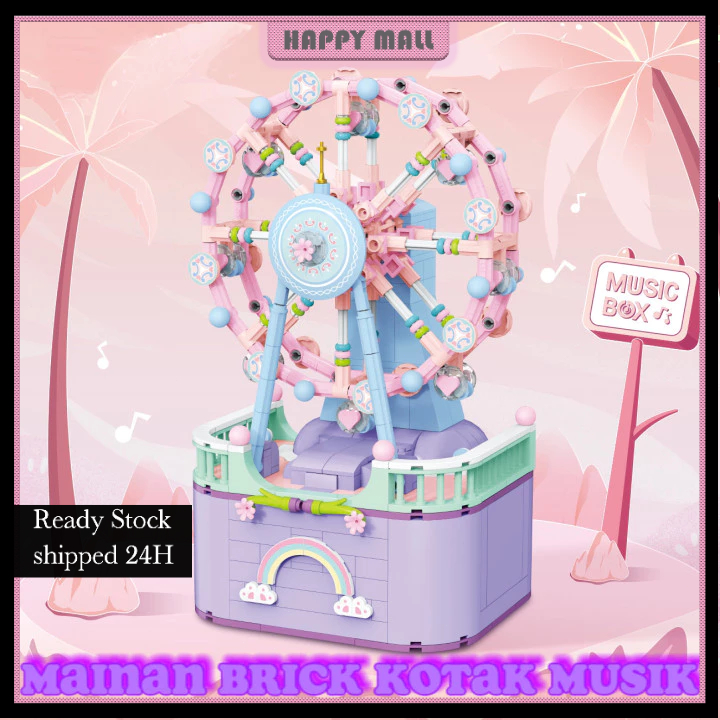 Jual 【LOWEST-PRICE】COD Mainan Balok Kotak Musik Taman Hiburan Building ...