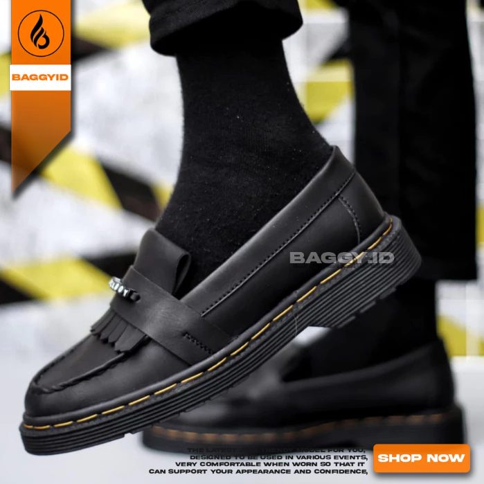 Jual Sepatu Docmart Penny Loafers Pantofel Kerja Pria | Shopee Indonesia