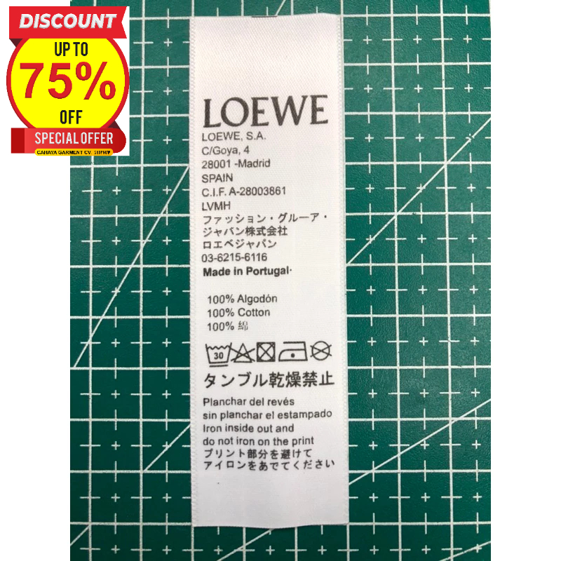 Jual LOEWE TAG WASH SUPER PREMIUM CO 1X DI KIRIM 600PCS | Shopee Indonesia
