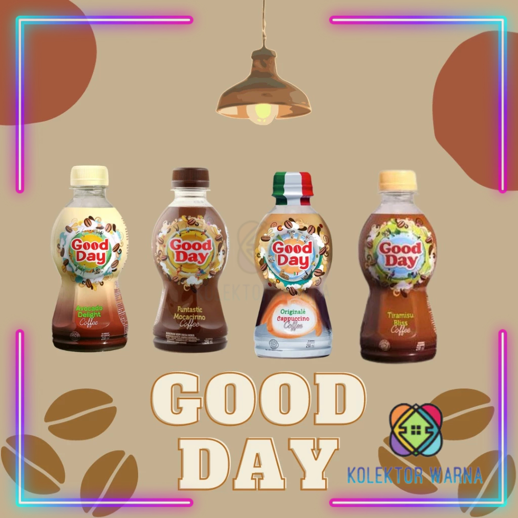 Jual Kopi Good Day Botol Siap Minum - Netto 250 ml | Shopee Indonesia