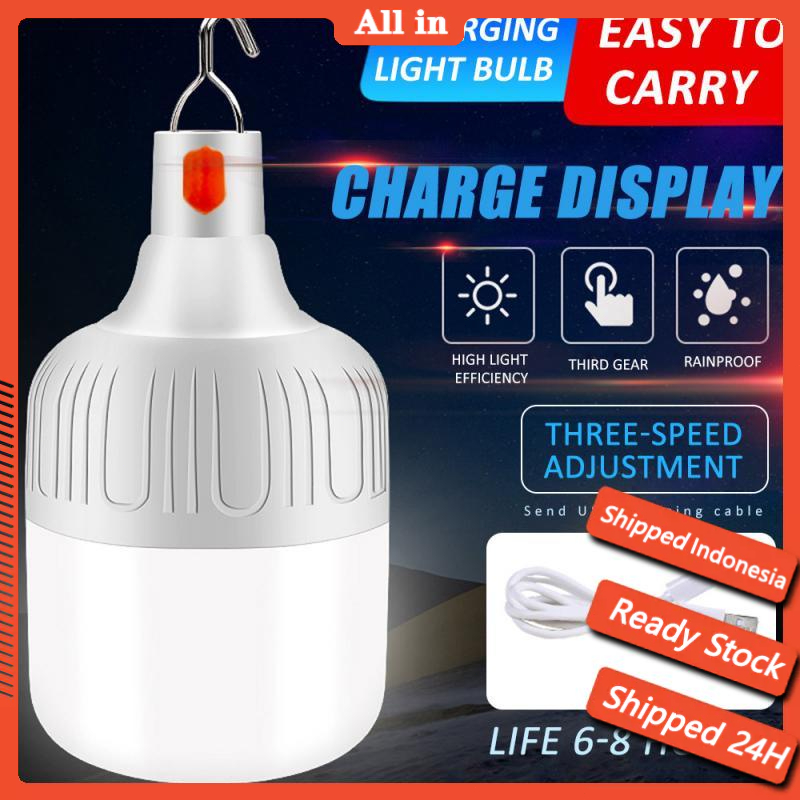 Jual Ready stock COD Lampu Emergency Bulb LED lampu tenda camping ...