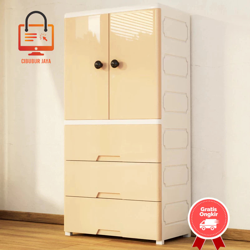 Jual CIBUBUR JAYA LEMARI PAKAIAN ANAK LOKER LACI PLASTIK LEMARI BAYI ...