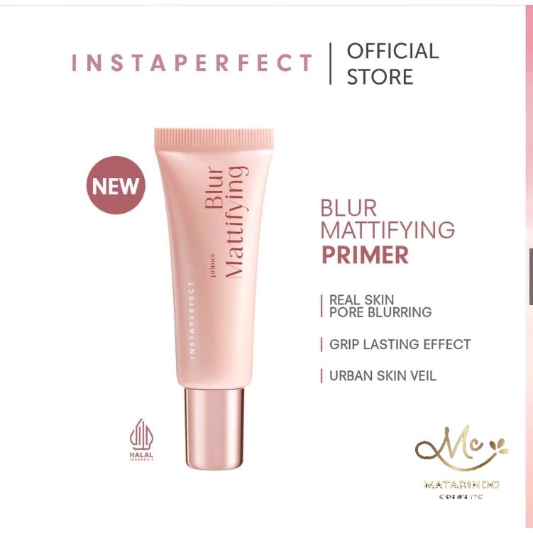 Jual INSTAPERFECT Blur Mattifying Primer 20 ML [ Kemasaan Baru ] | Shopee Indonesia