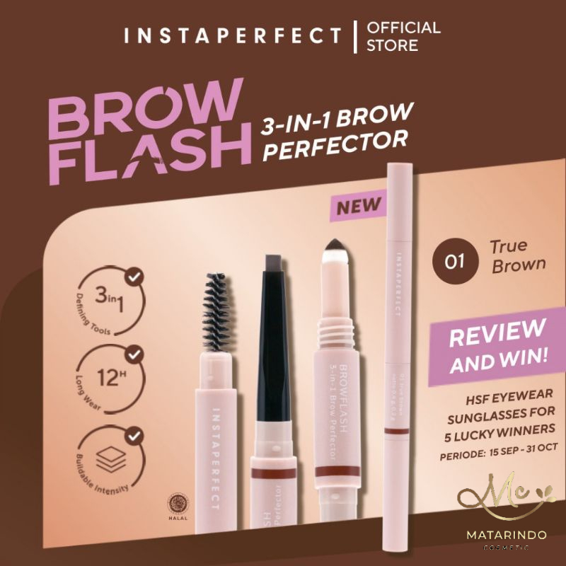 Jual Instaperfect Brow Flash 3 in 1 Brow Perfector | Shopee Indonesia
