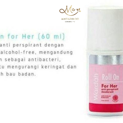Jual Wardah Roll On Her | Shopee Indonesia