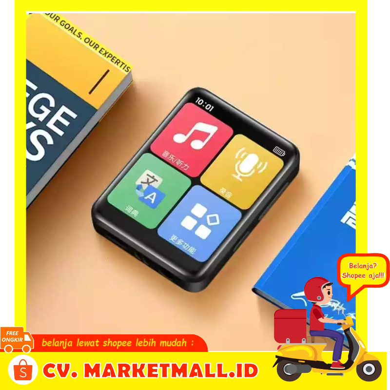 Jual Market Mall - MP3 Player HiFi Layar Sentuh Bluetooth 5.0 Suara ...