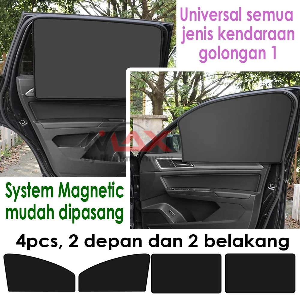 Jual Gorden Jendela Mobil Tirai Sunshield Pelindung Panas Anti UV sinar ...