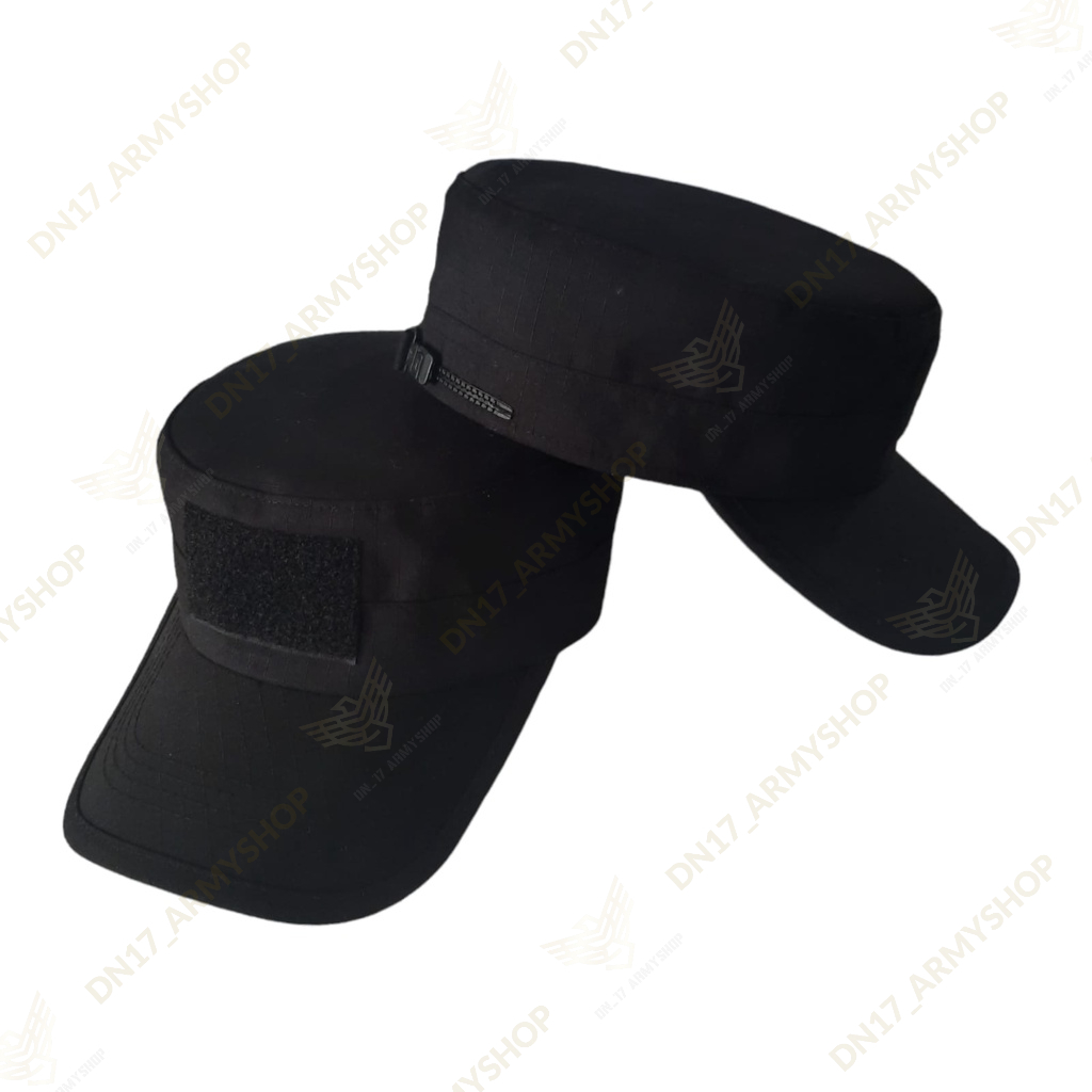 Jual Topi Komando Polos Tactical Velcro Pria Hitam Krem All Size ...