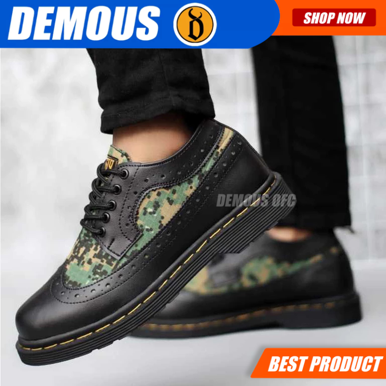 Jual DEMOUS - Sepatu Pantofel Formal Docmart Pria Kemo | Shopee Indonesia