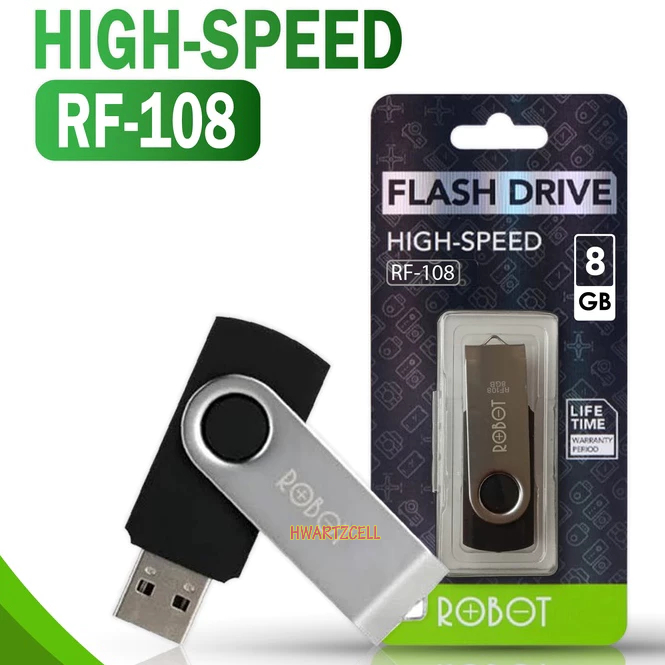 Jual [HWARTZ] Promo Flashdisk Robot 4GB / 8GB / 16GB / 32GB USB 2.0 ...