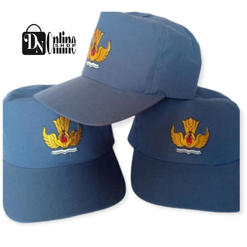 Jual Topi Sekolah Anak SMA |Topi Sekolah Anak SMA Logo Bordir|Topi Anak ...