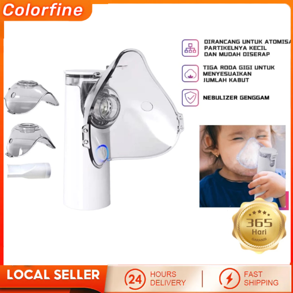 Jual 【COD】Nebulizer Portable Mesh Alat Uap Bantu Pernafasan Asma ...