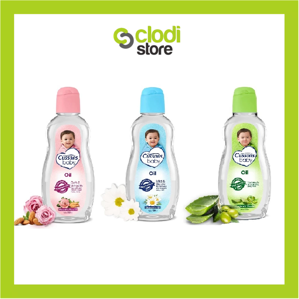 Jual Cussons Baby Oil 50ml+50ml 100ml+100ml/cusson baby oil Cussons Oil ...