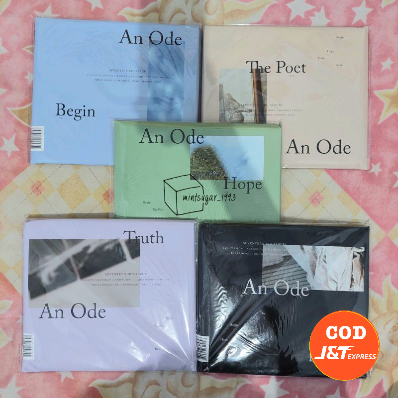 Jual [ READY STOCK | SEALED ] SEVENTEEN ALBUM VOL. 3 AN ODE ( 3rd ...