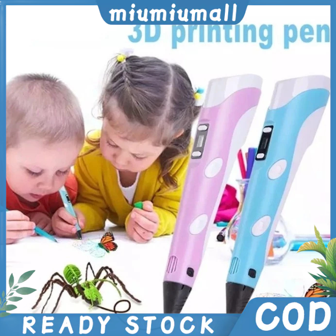 Jual 【Harga minimum】3D Printing pen 3D Printer Arts Pen Making Doodle ...