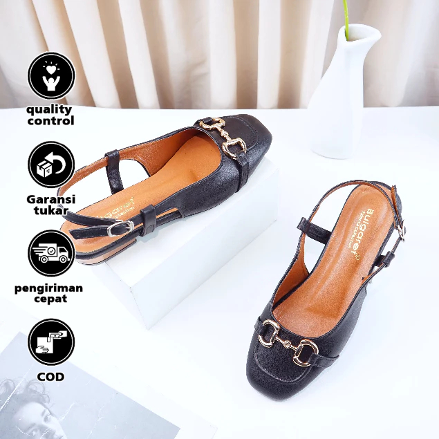 Jual Sepatu Flat Wanita Tali Sling back MT 34 | Shopee Indonesia