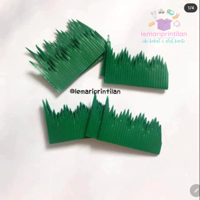 Jual LP Hiasan Bekal Hiasan Rumput Baran Sushi Partisi Bento Hiasan ...
