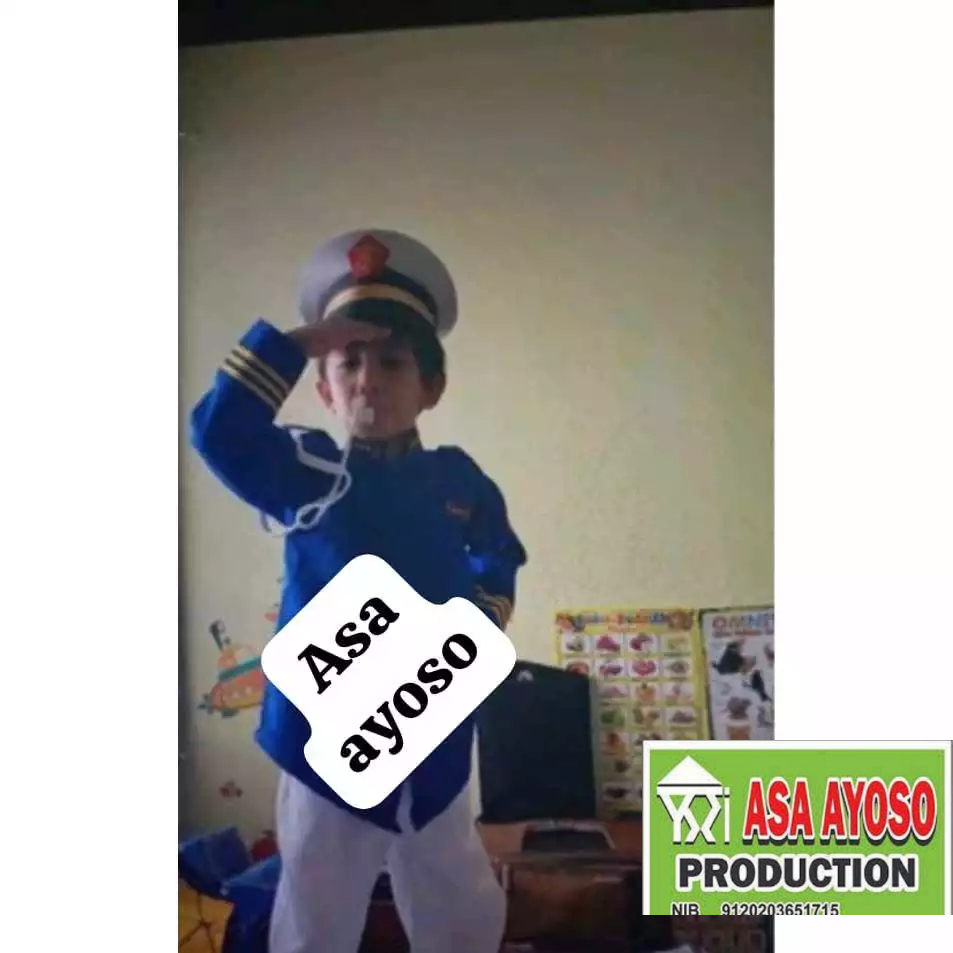 Jual Merk ASA AYOSO-BAJU SERAGAM PROFESI ANAK LENGKAP ATRIBUT -AKMIL ...
