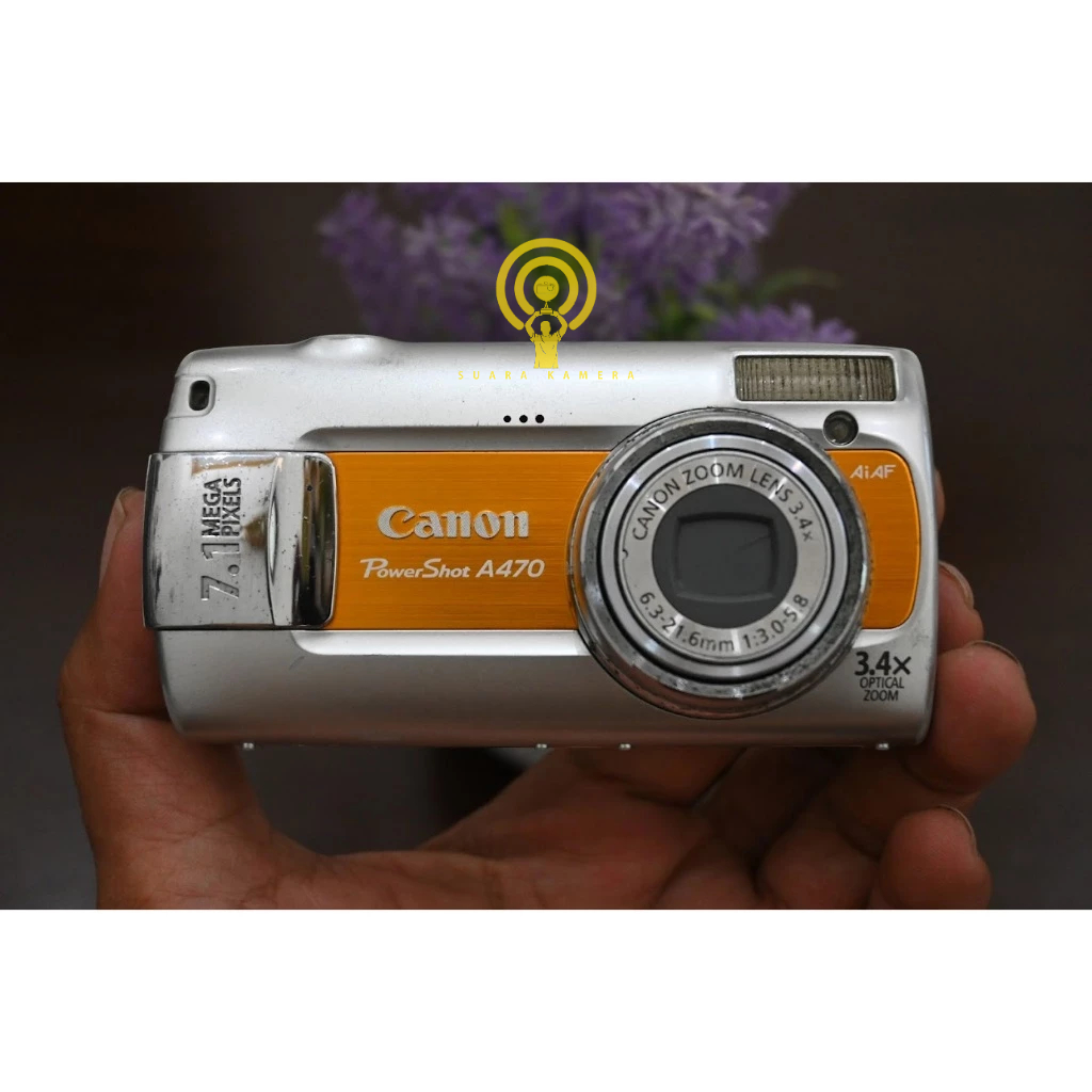 Jual DIGICAM KAMERA DIGITAL POCKET CANON POWERSHOT A470 | Shopee Indonesia