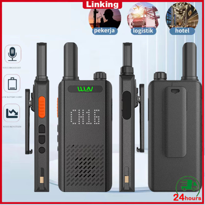 Jual {COD}HT Walkie Talkie WLN KD-C170 Waterproof Portable Walky Talky ...