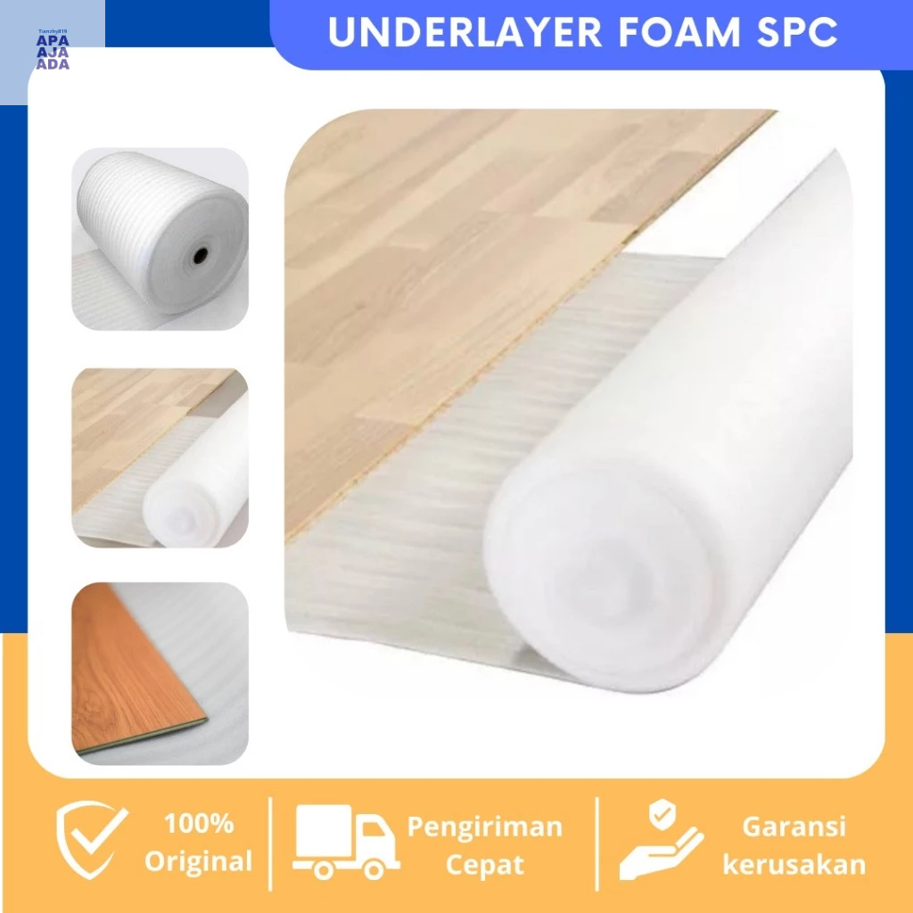 Jual Underlayer Foam alas SPC FLOORING/Parket | Shopee Indonesia